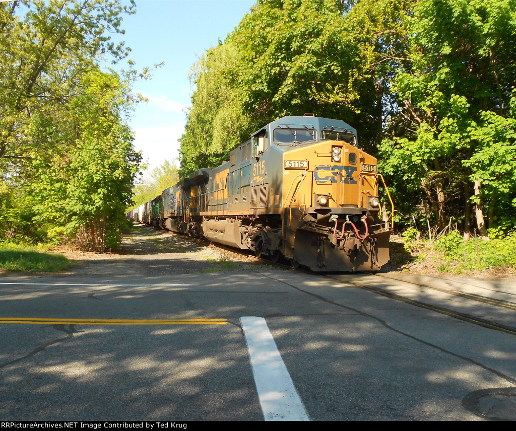 CSX 5115, CSX 5113 & HLCX 8070